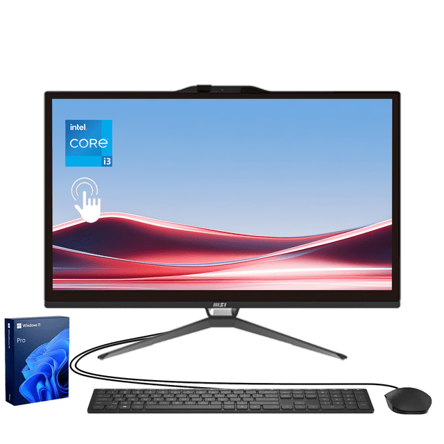 MSI PRO Business All-in-One Desktop, 21.5" FHD Touchscreen, Intel Core ...