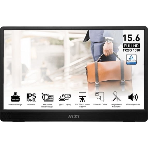Free Shipping! MSI PRO MP161 E2U 16" Class Full HD LED Monitor - 16:9 ...