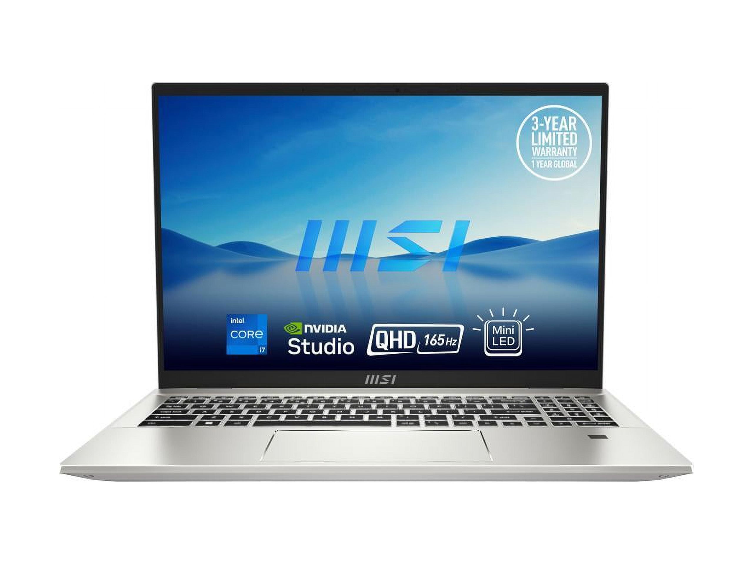 "MSI Prestige 16"" Laptop, QHD+ 165Hz MiniLED, i7-13700H, RTX 4050 ...