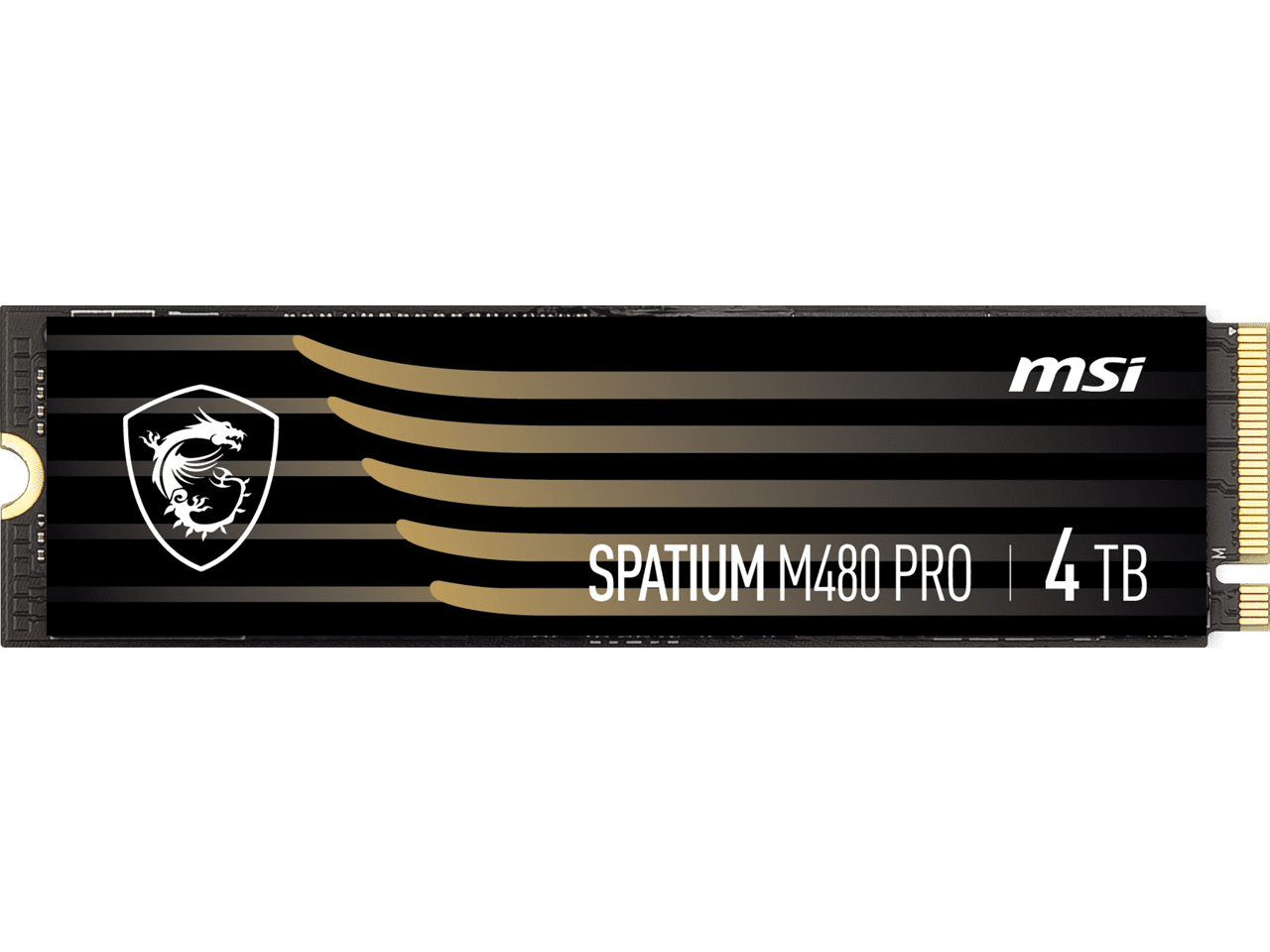 MSI SSD SPATIUM M480 PRO PCIe 4.0 NVMe M.2 4TB Internal Solid State ...