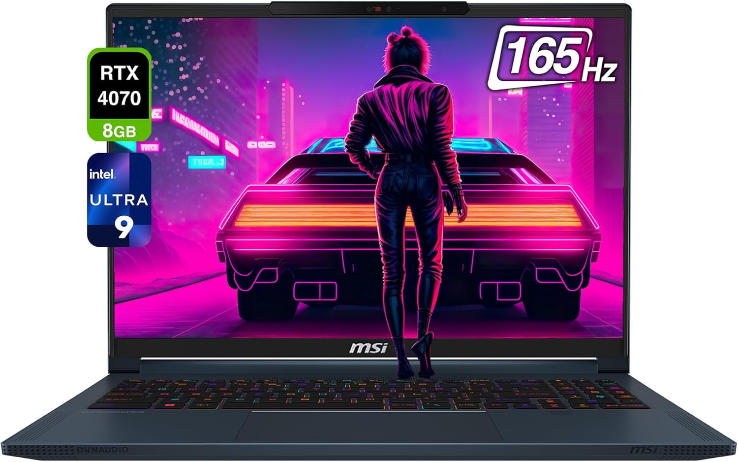 MSI Stealth 16 AI Ultra Thin Gaming Laptop, Intel Ultra 9-185H, 32 GB ...