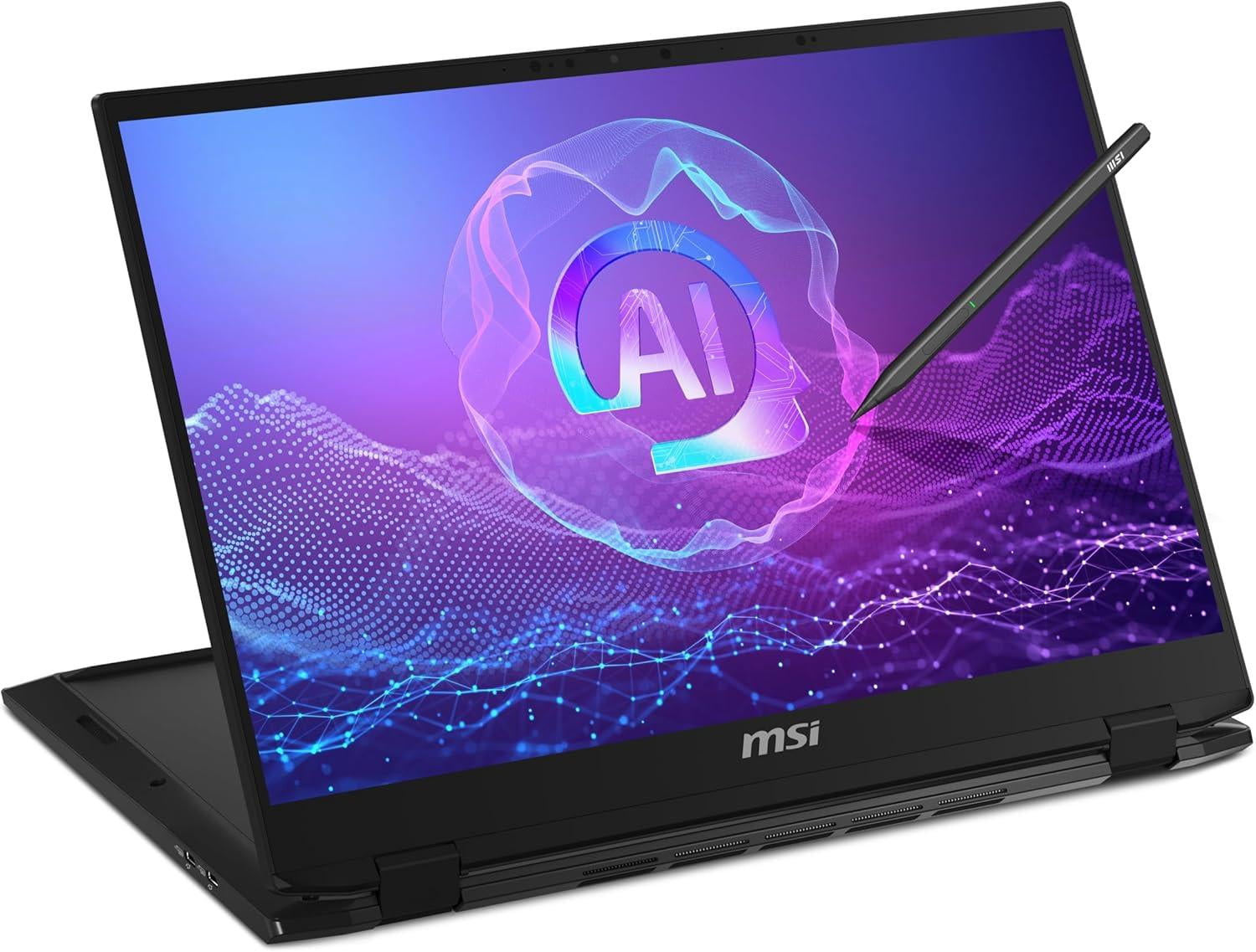 MSI Summit A16 AI+ (2025) 16 QHD+ 165Hz 2-in-1 Touchscreen Laptop: AMD ...