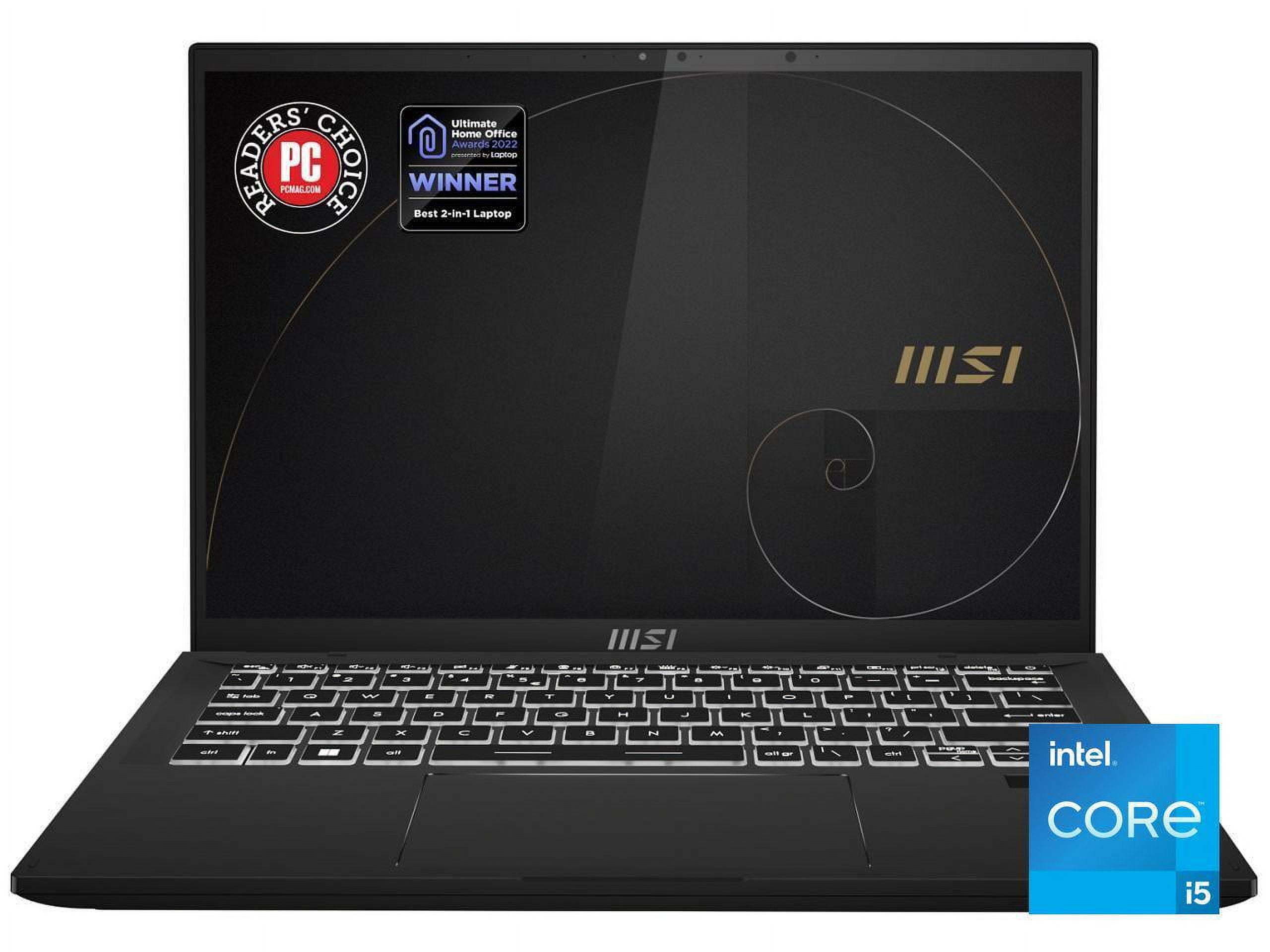 MSI Summit E14Flip Evo Intel Core i5 12th Gen 1240P (1.70GHz) 16GB ...