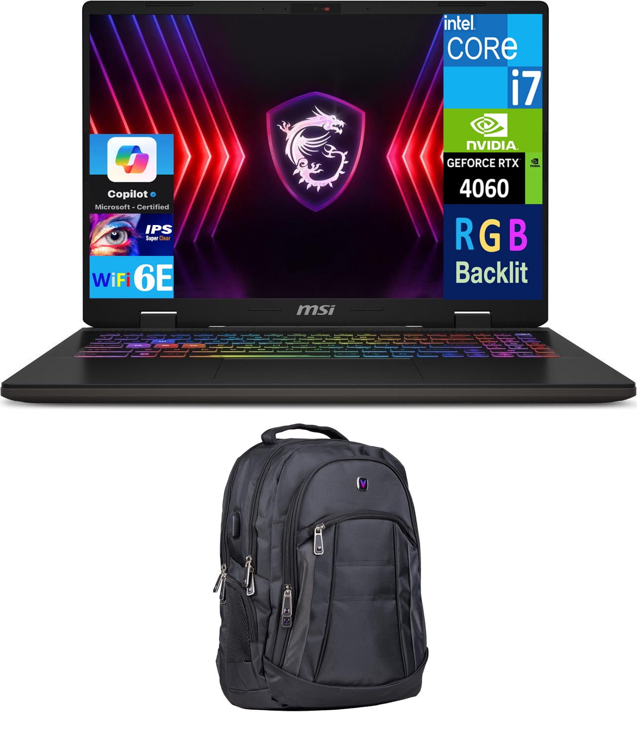 MSI Sword 16 HX Gaming Laptop 16.0in 144Hz IPS WUXGA Display (Intel i7 ...