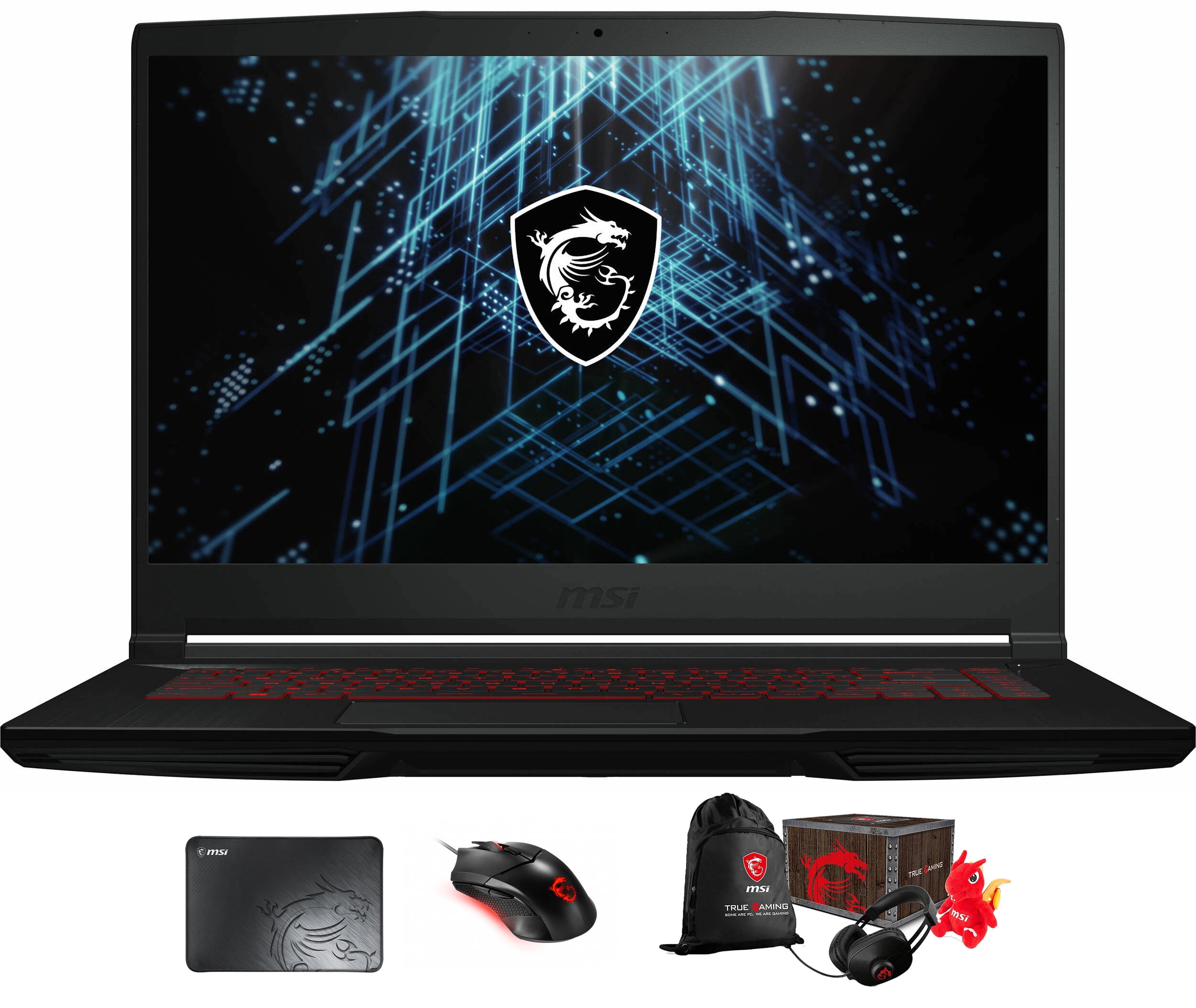 MSI THIN GF63 12HW Gaming/Entertainment Laptop (Intel i5-12450H 8-Core ...