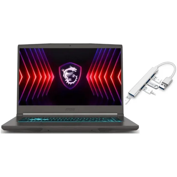 MSI Thin 15.6 inch FHD 144Hz Gaming Laptop |AMD Ryzen 5 7535HS| NVIDIA ...
