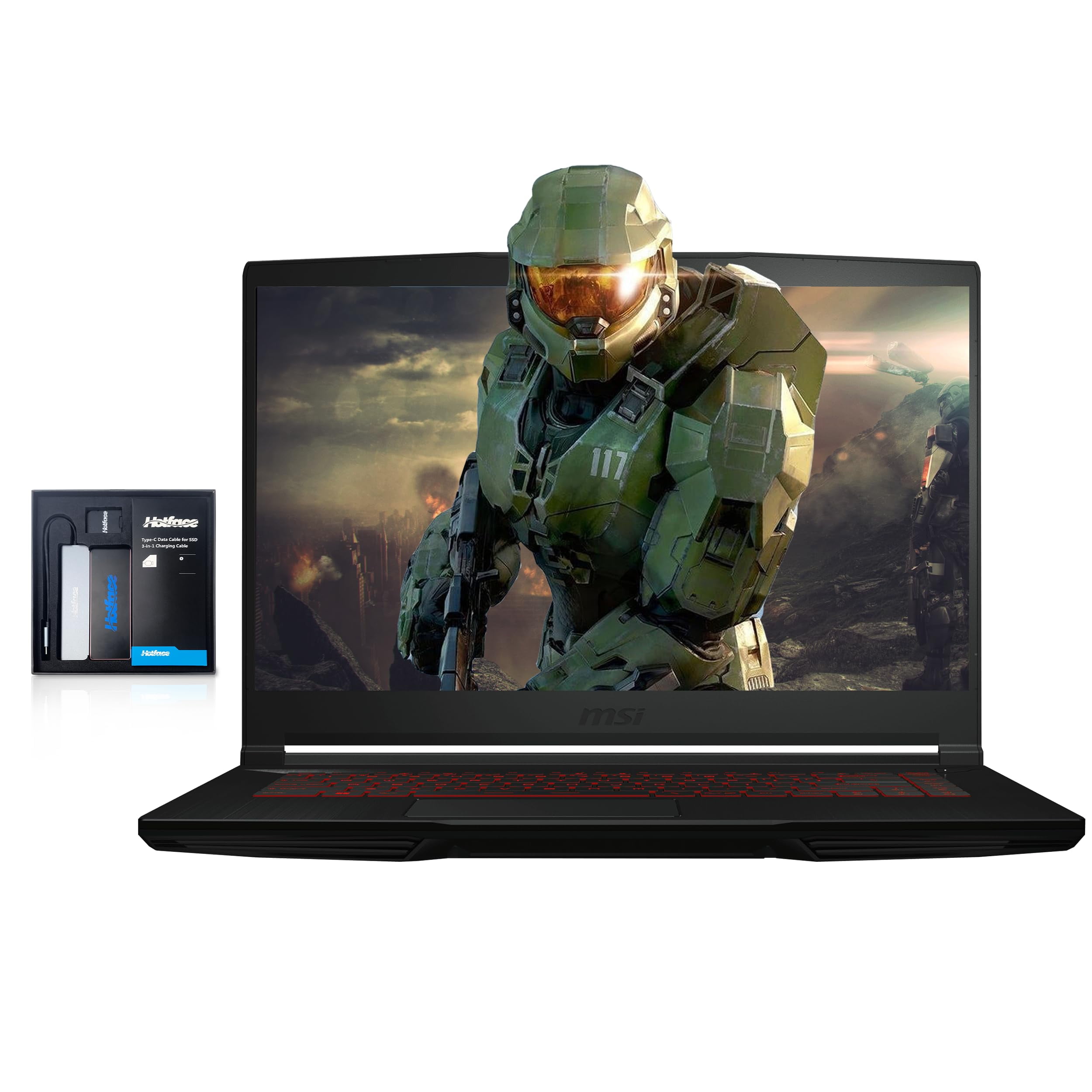 MSI Thin GF63 15.6" FHD 144Hz Gaming Laptop, Intel Core i5-12450H ...