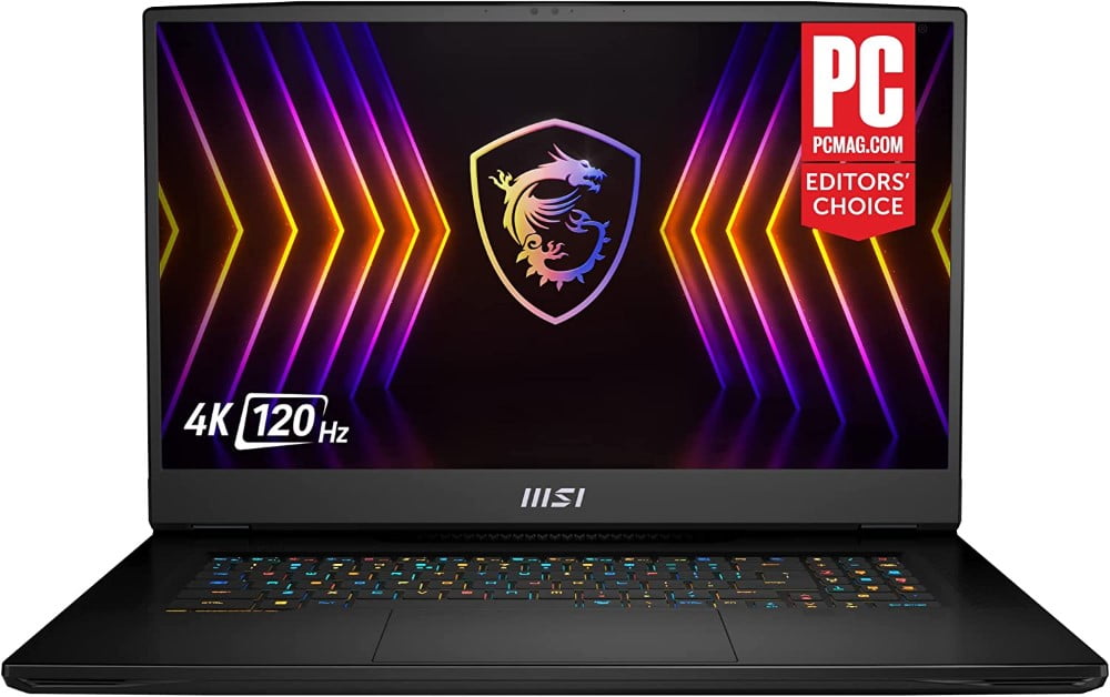 "MSI Titan GT77 Gaming Laptop, 17.3"" 4K Display, RTX Graphics, Intel ...