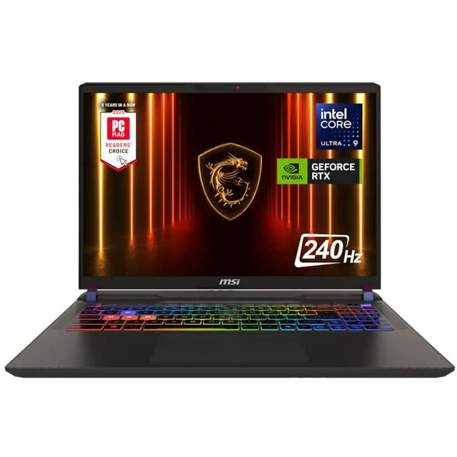 MSI Vector 16 HX AI 16" Gaming Laptop, Intel Core Ultra 9 275HX, NVIDIA ...