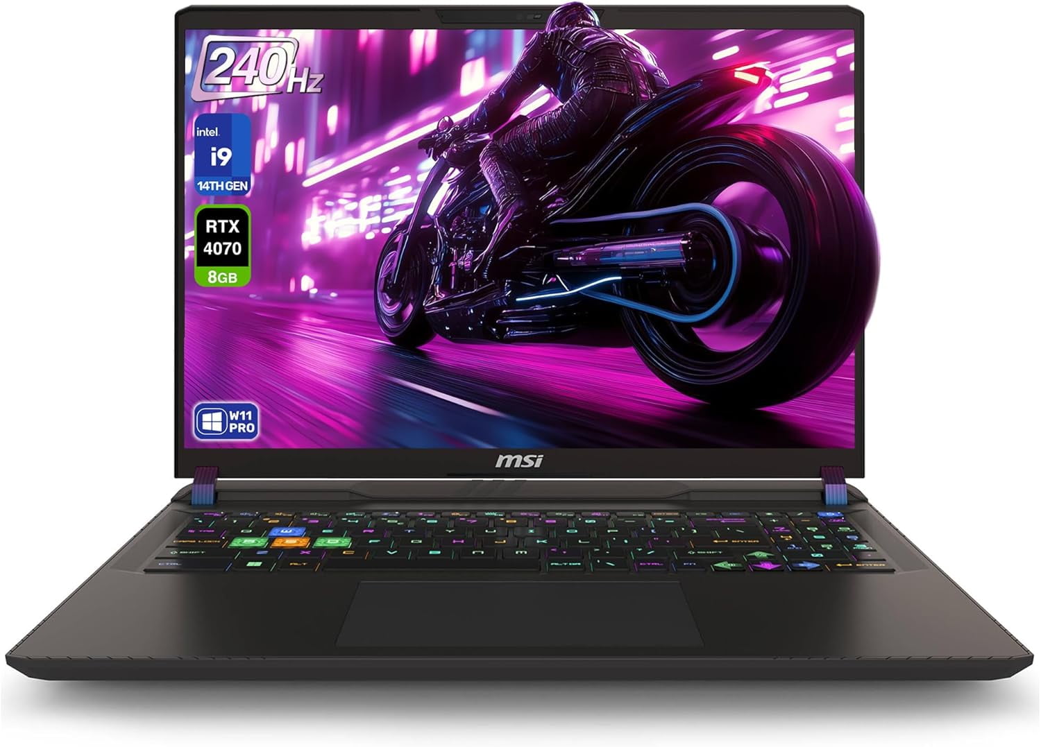 MSI Vector 16 HX Gaming Laptop, Intel i9-14900HX, 32 GB DDR5 RAM, 2 TB ...