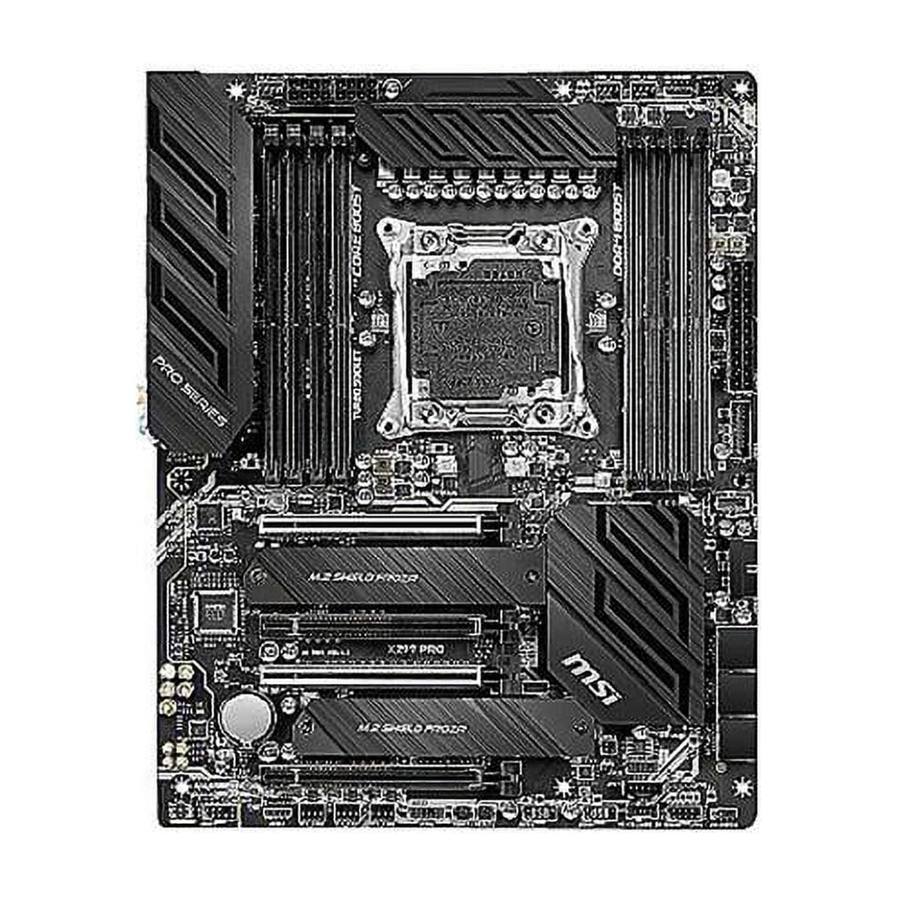 MSI X299 PRO - Motherboard - ATX - LGA2066 Socket - X299 Chipset - USB ...