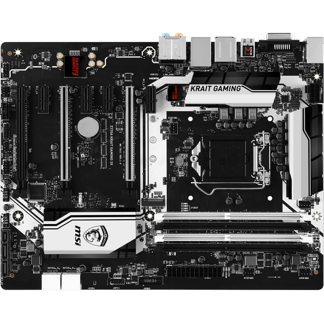 MSI Z170A KRAIT GAMING 3X ATX Desktop Motherboard - Intel Z170 - Socket ...