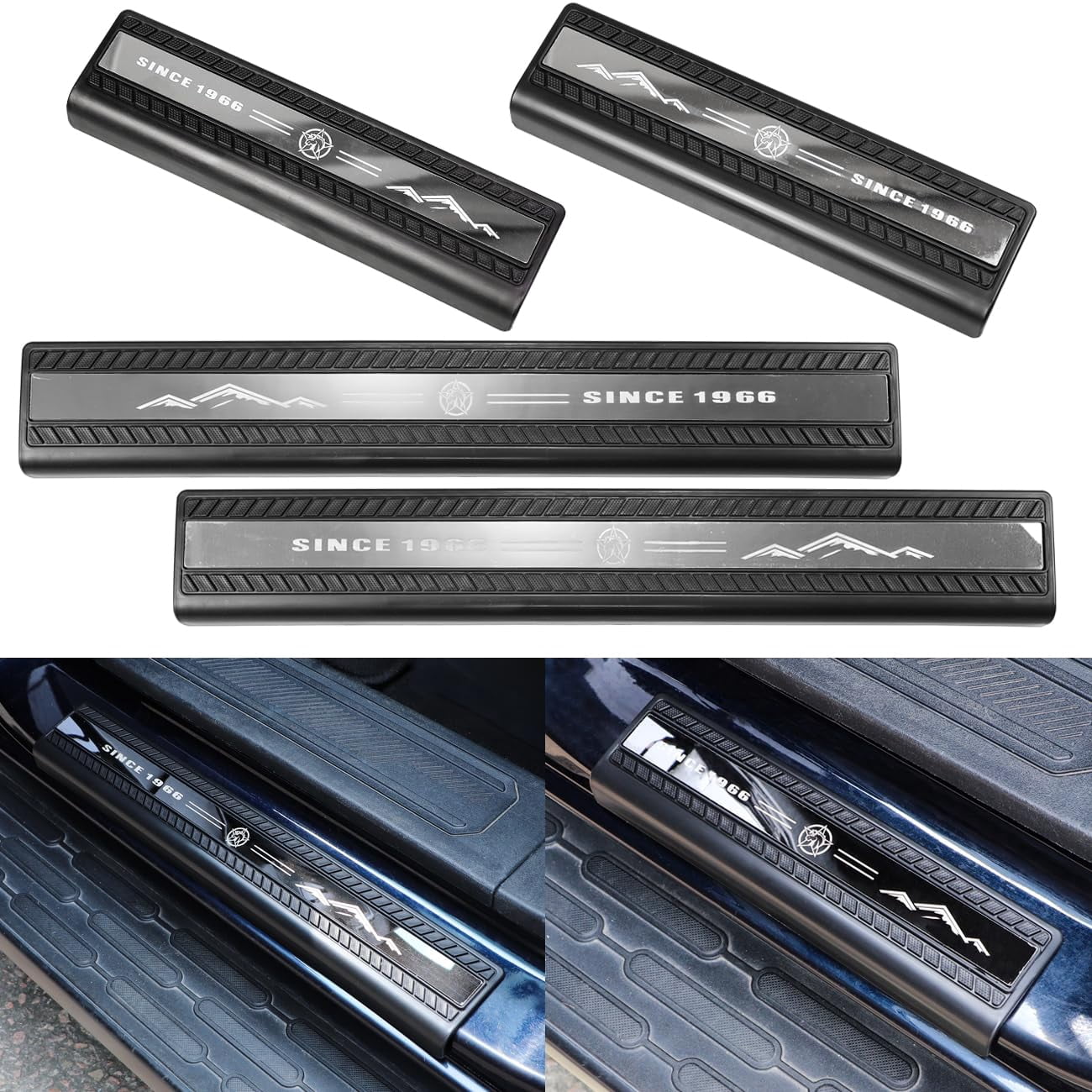 MSIZOY Door Sill Edge DHF10 Entry Guards Compatible with for Ford ...