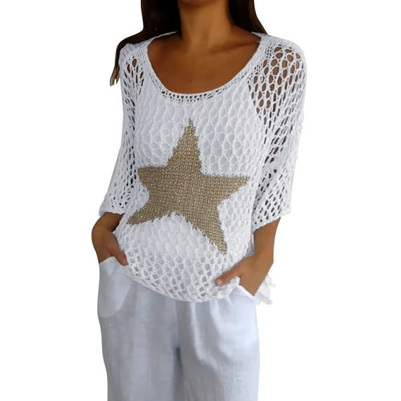 MSJUHEG Beach Coverup Swim Coverup Pants Crochet Pants Cover Ups Mesh ...