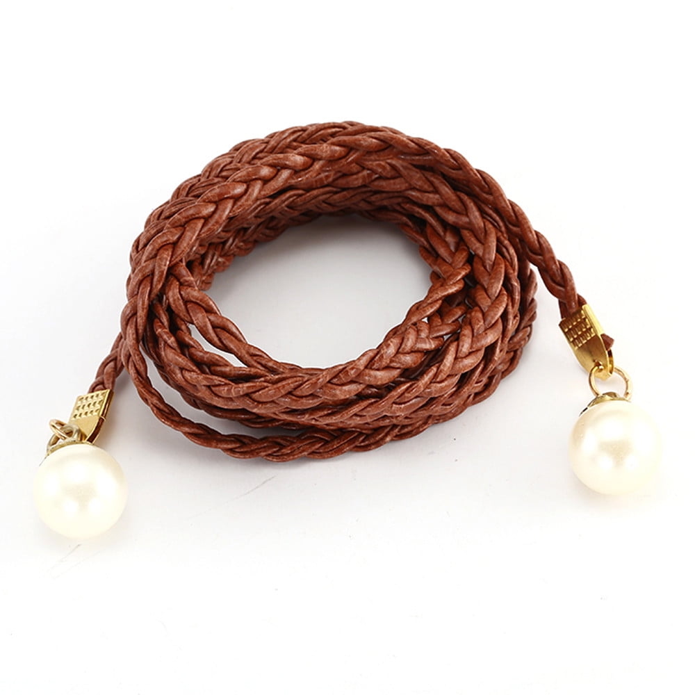 MSJUHEG Belt Buckle Mens Belts Leather Womens Belt Style Candy Colors ...