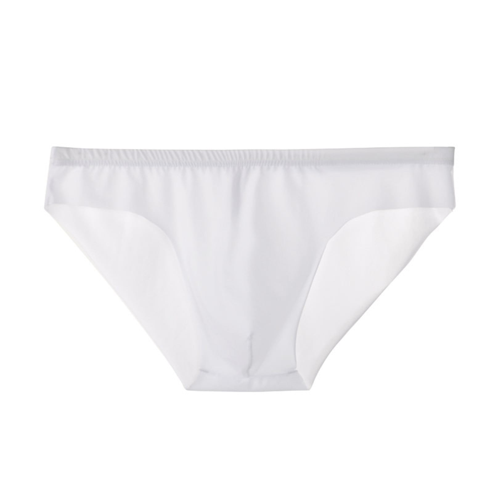 MSJUHEG Boxers For Men Mens Boxer Briefs Mens Ice Silk Transparent ...