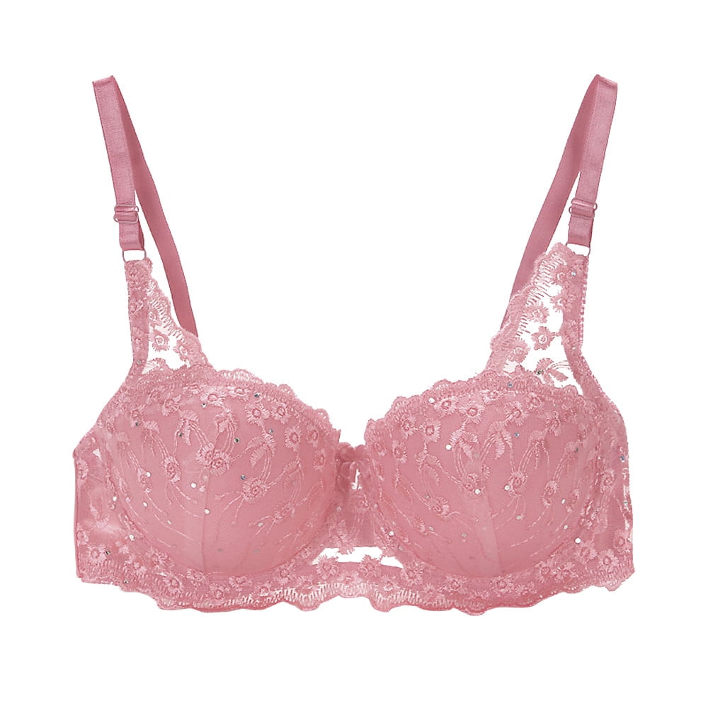 MSJUHEG Bras For Women Strapless Bra Women Push Up Deep V Ultrathin ...