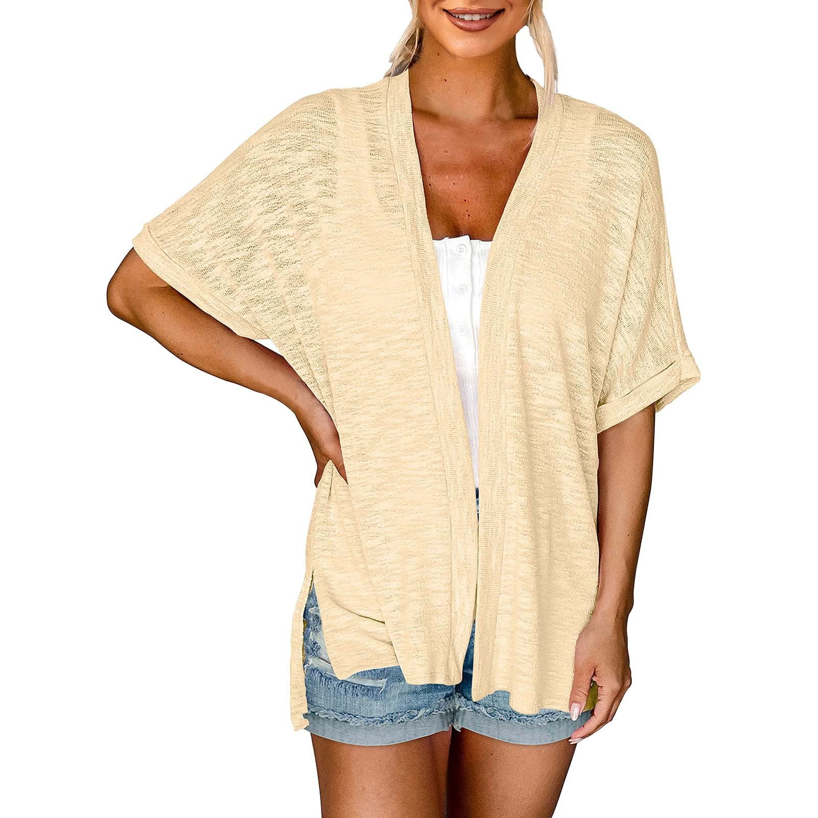 MSJUHEG Cardigan For Women Cardigan Sweaters For Women Womens Summer ...