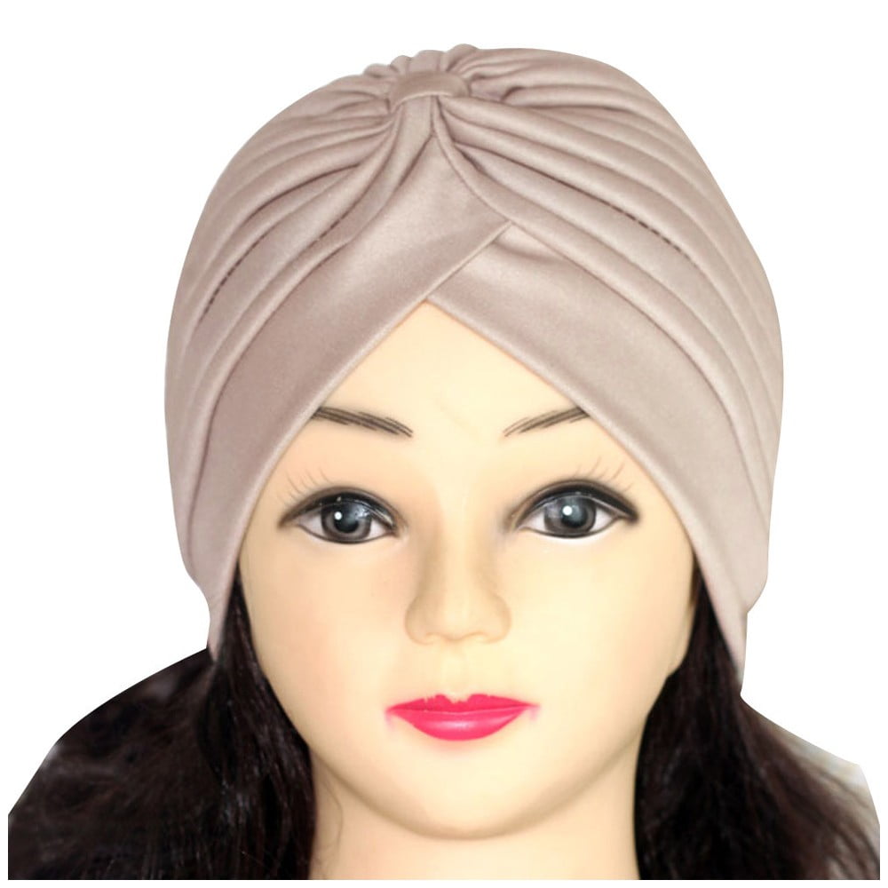 MSJUHEG Cowboy Hats for Women Hats for Women Baseball Cap Solid Multifunctional Turban Ear Cap ...