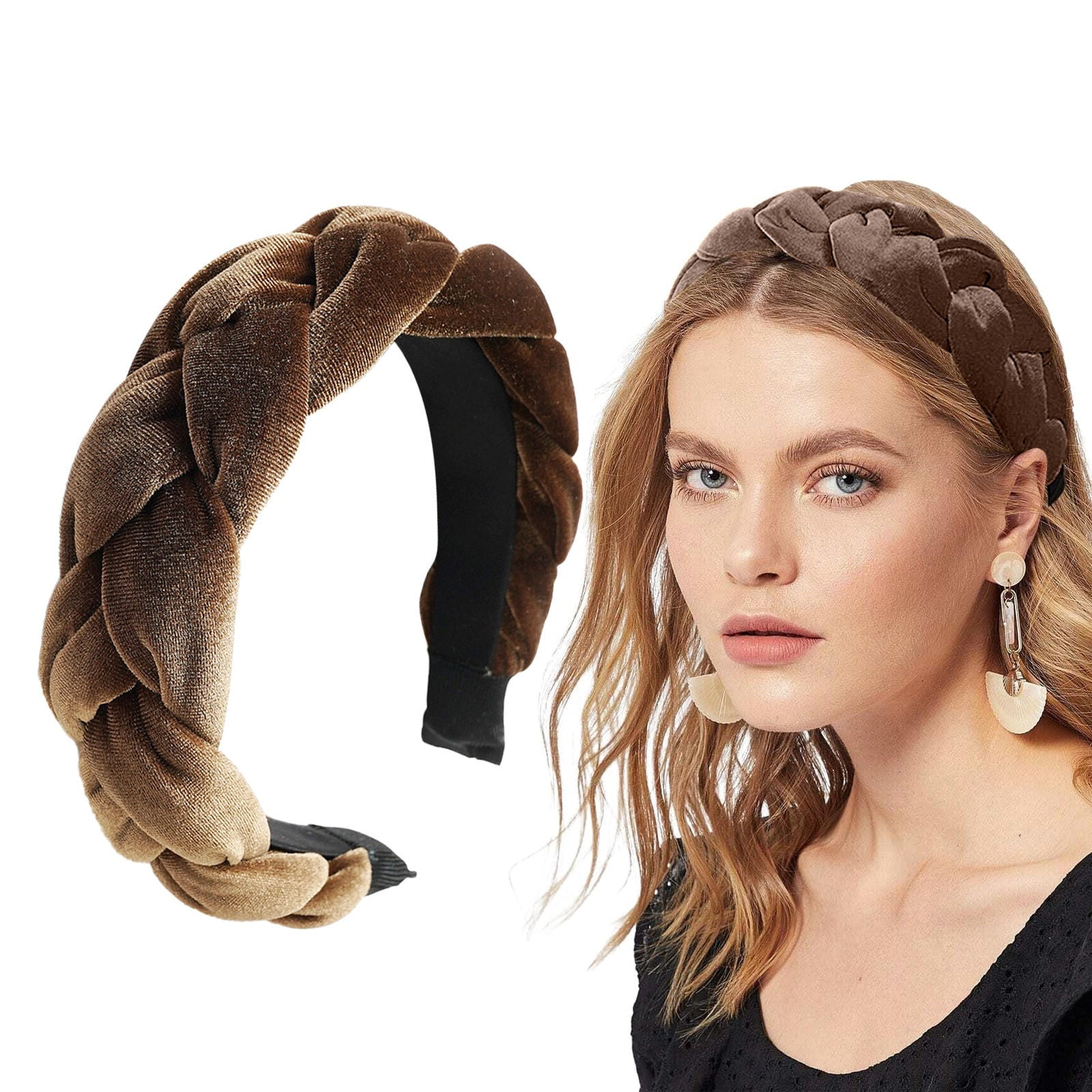 MSJUHEG Crown of Thorns Headpiece,Top Knot Headband,Beaded Headband ...