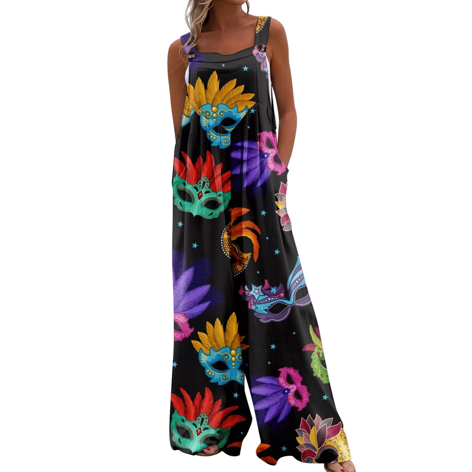 MSJUHEG Glitter Pants Women,jumpsuits for Women,sequin Jumpsuit ...