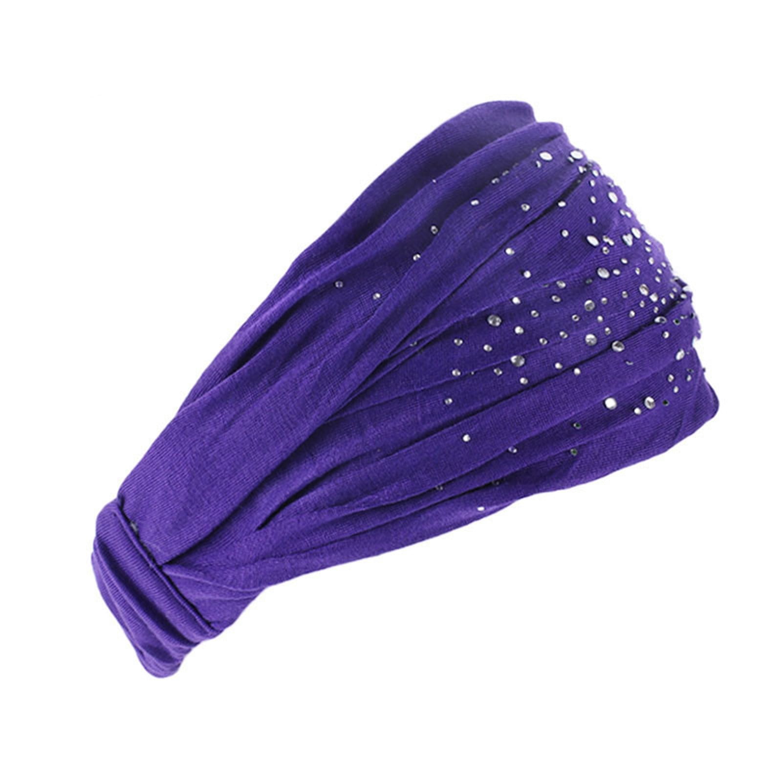 MSJUHEG Headbands,Tie Headband,Wire Headband,Boho Bandeau,Thick ...