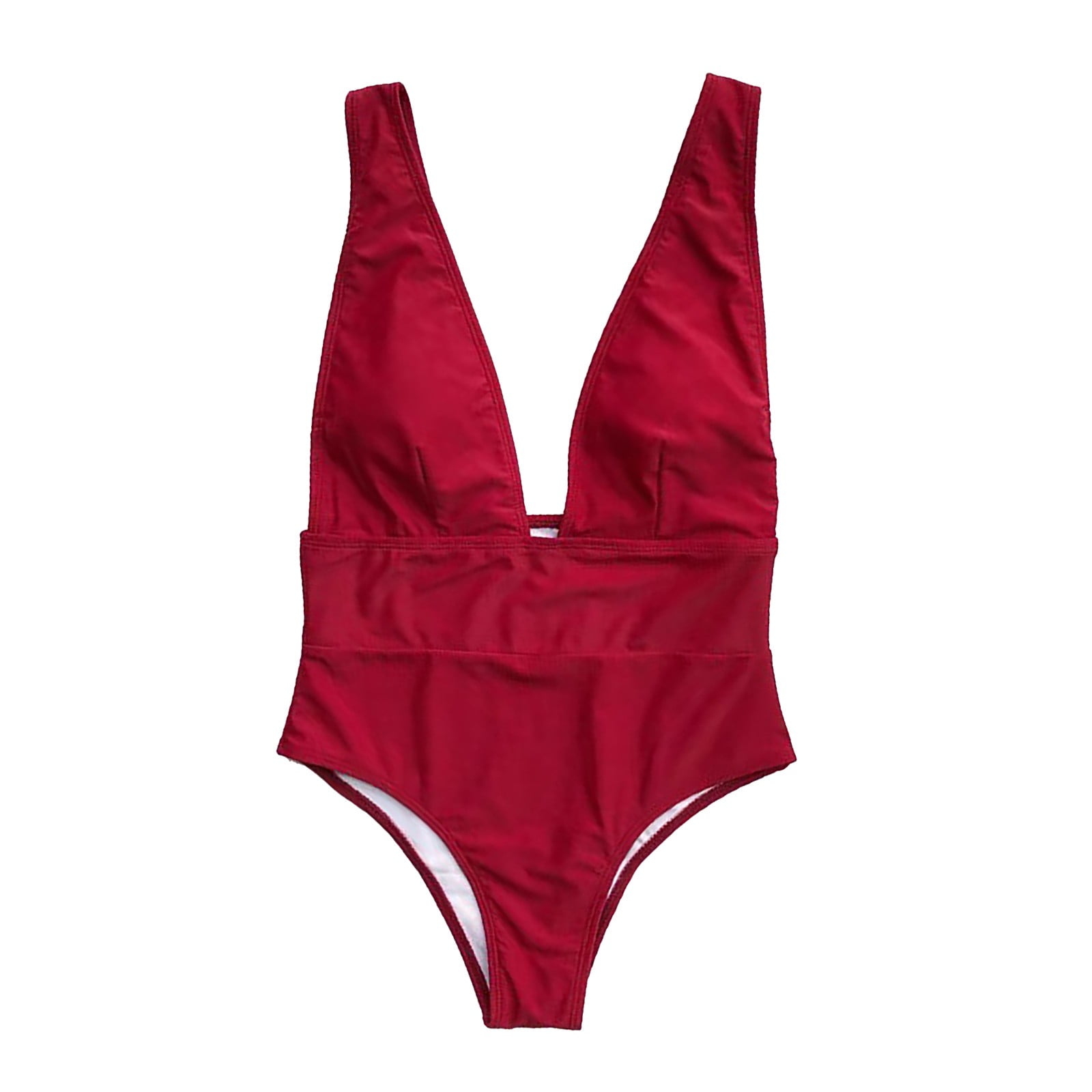 MSJUHEG High Leg One Piece Swimsuit Women,Spaghetti Strap Swim Suit,One ...