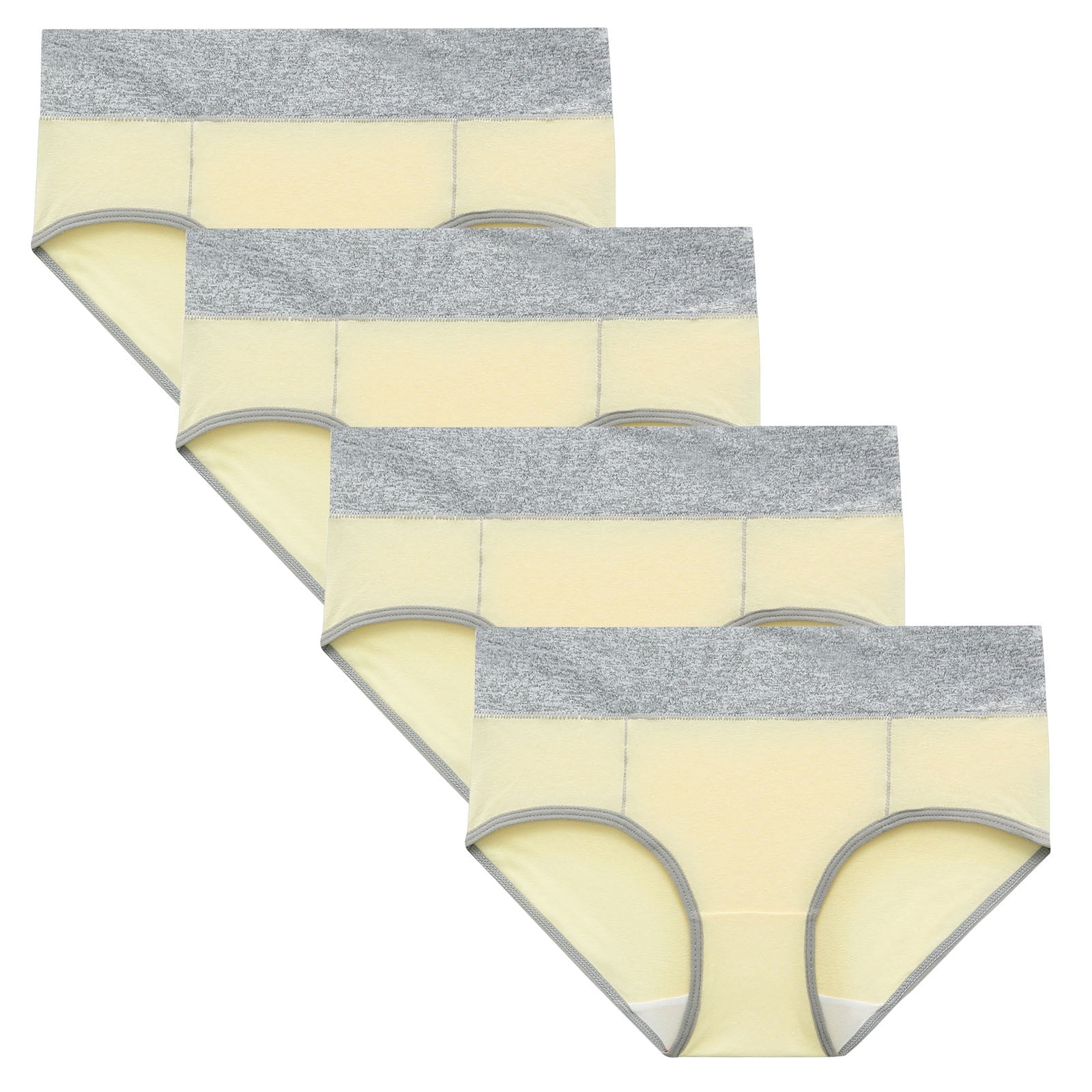 MSJUHEG panties Womens panties Women Solid Color Patchwork Briefs ...