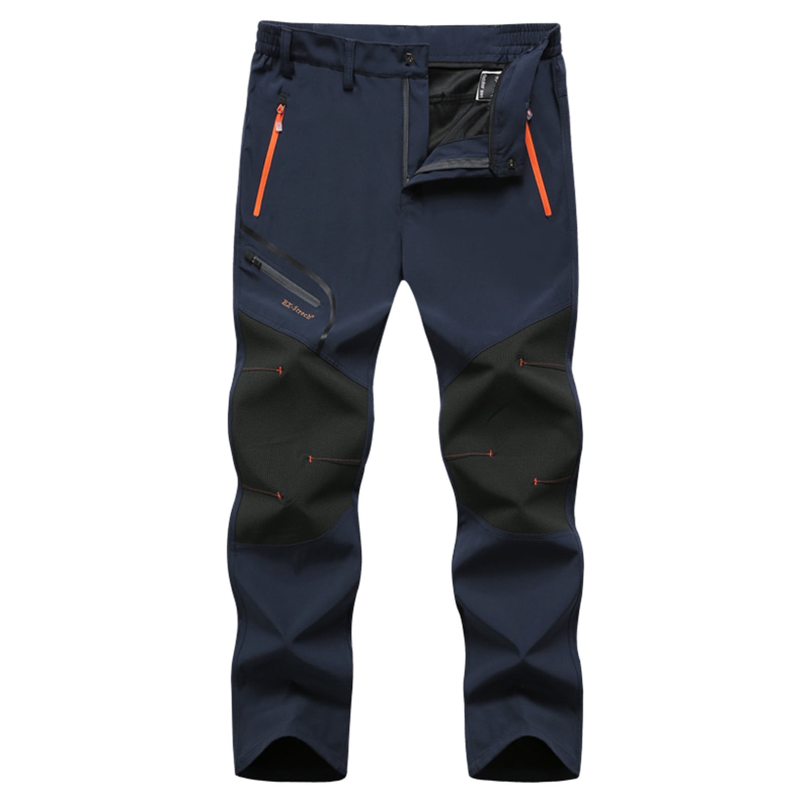 MSJUHEG Mens Pants Work Pants For Men Men Waterproof Windproof Outdoor ...