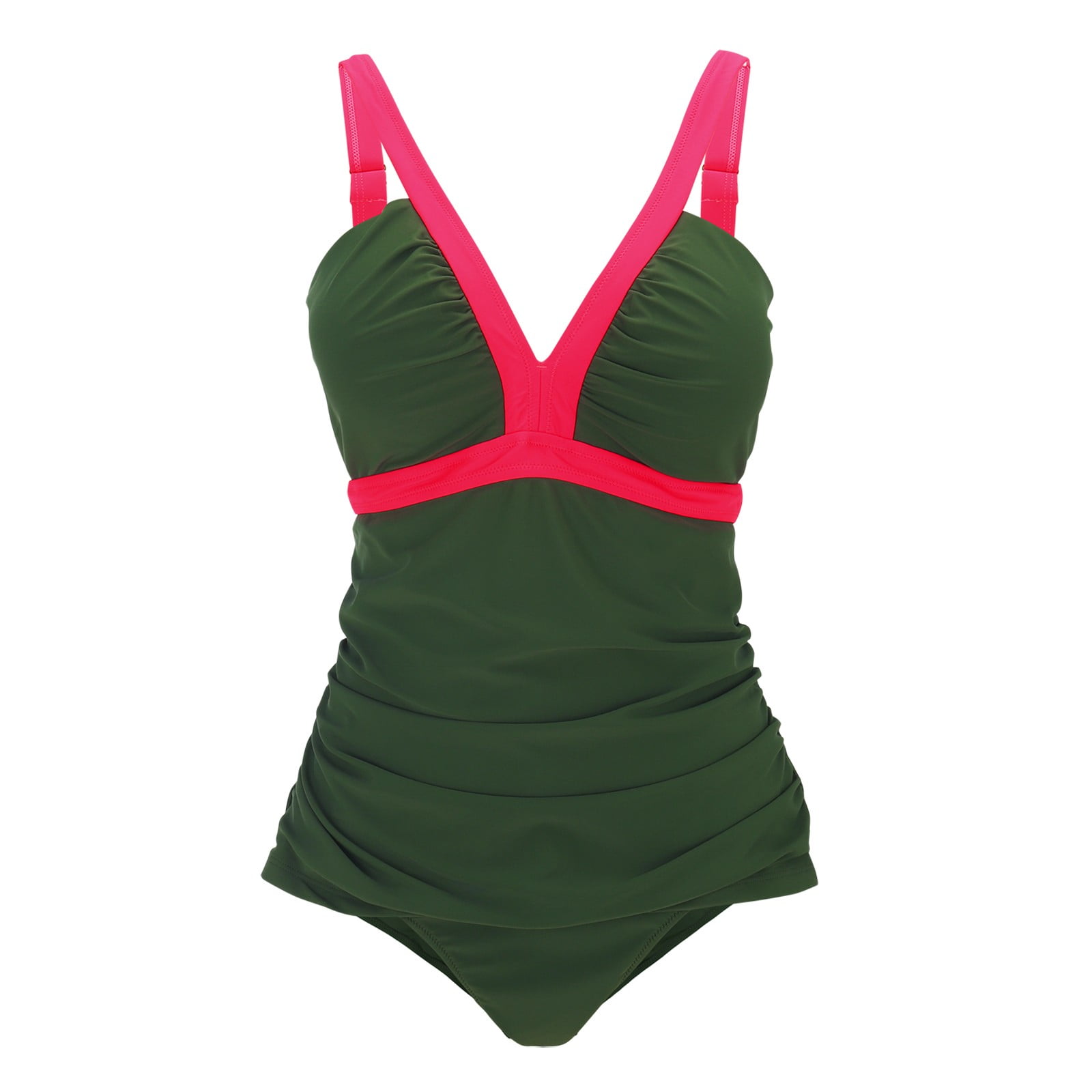 MSJUHEG Monokini,Strapless Swimsuits for Women,Full Coverage Slimming ...