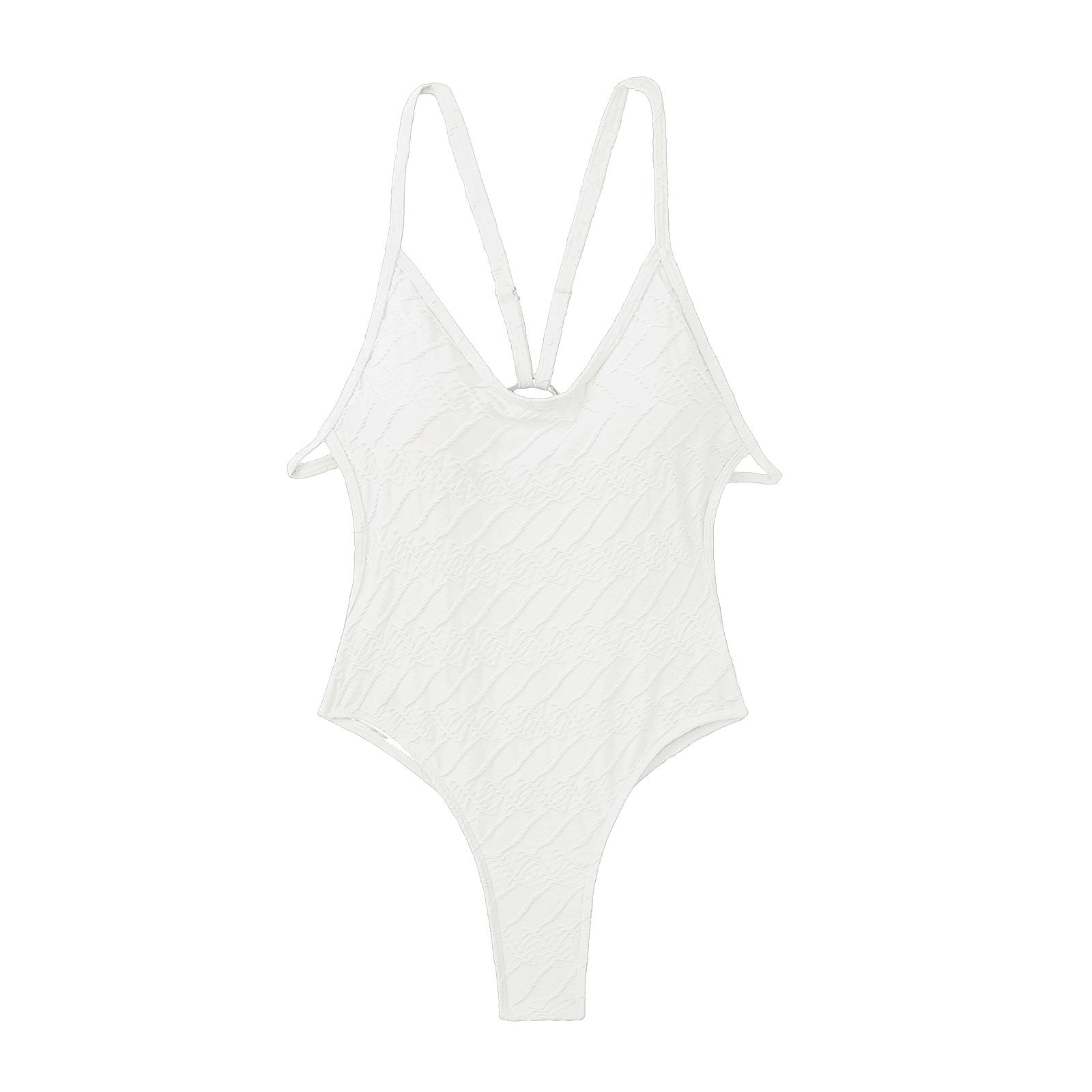 MSJUHEG Monokini Swimsuits for Women,Ruched Push Up Bathing Suit ...