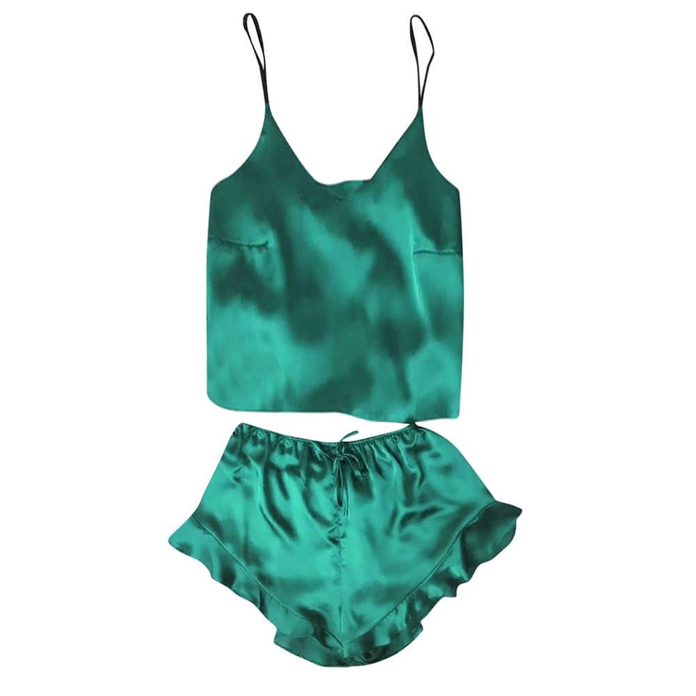 MSJUHEG Pajama Sets For Women 2 Piece Pj Sets For Woman Womens Pajamas ...