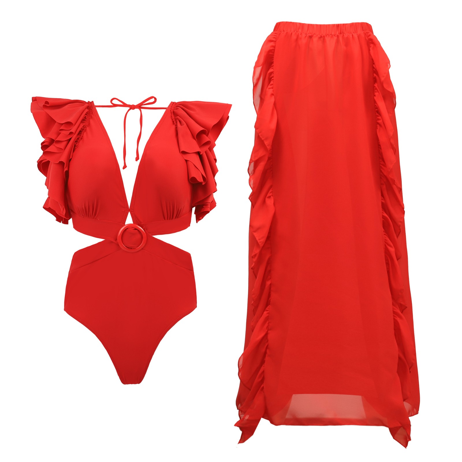MSJUHEG Plus Size Boyshorts,Swimwear Boy Shorts with Pocket,High ...