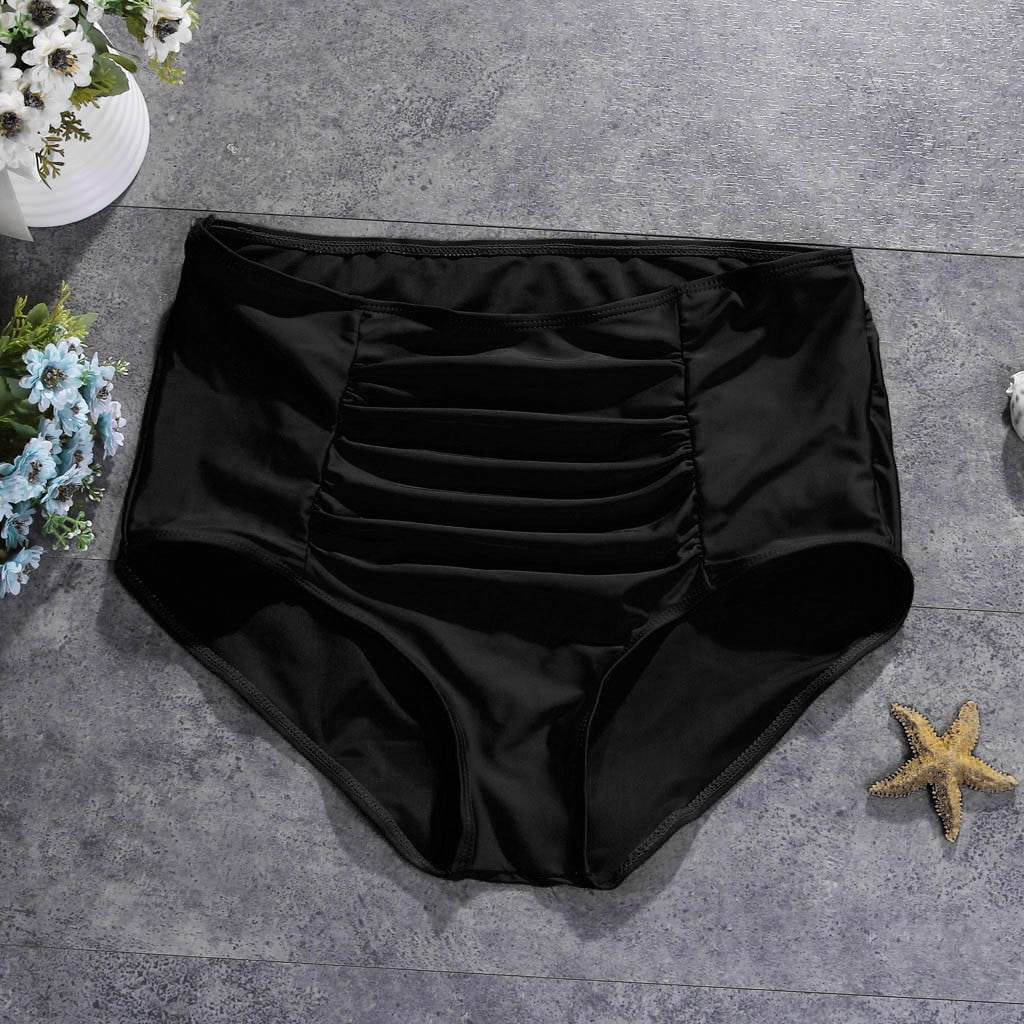 MSJUHEG Plus Size Boyshorts,Swimwear Boy Shorts with Pocket,High ...