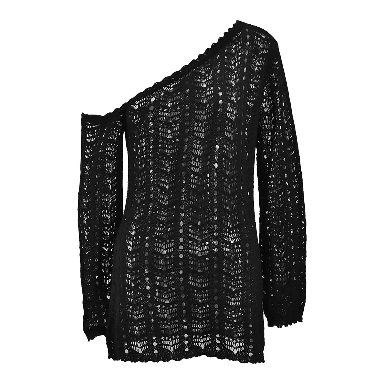 MSJUHEG Pool Coverups for Women,Crochet Beach Cover Up,Swimsuit Coverup ...