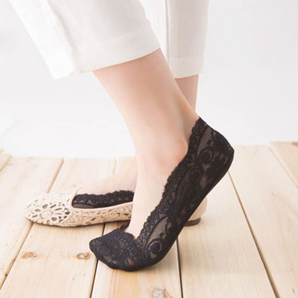 MSJUHEG No Show Socks Womens,Lace Socks,Womens Socks,Footies Socks for ...