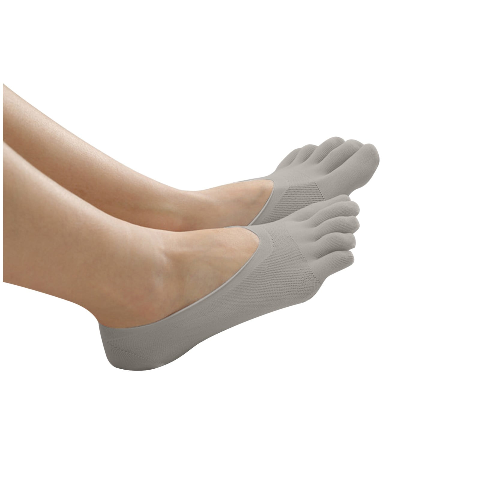 MSJUHEG Stockings Womens Socks Women Five Toes Ankle Liner Anti-Skid ...