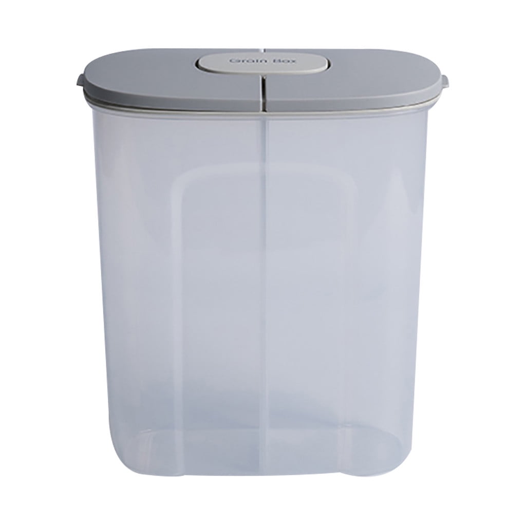 MSJUHEG Storage Containers Spice Jars Airtight Cans Grain Storage Box ...