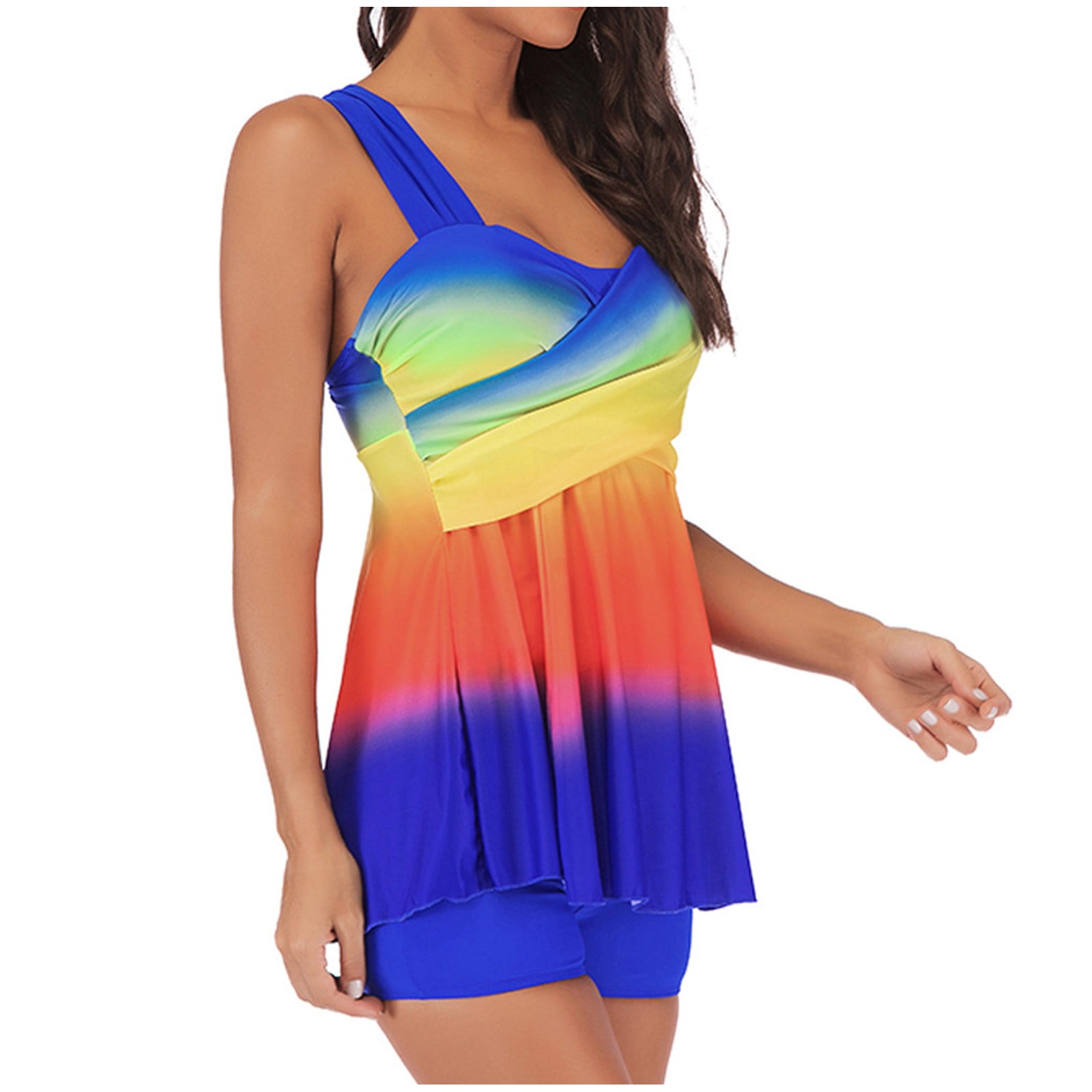 MSJUHEG Swim Suits for Women 2024,plus Size Swimsuit for Women,two ...