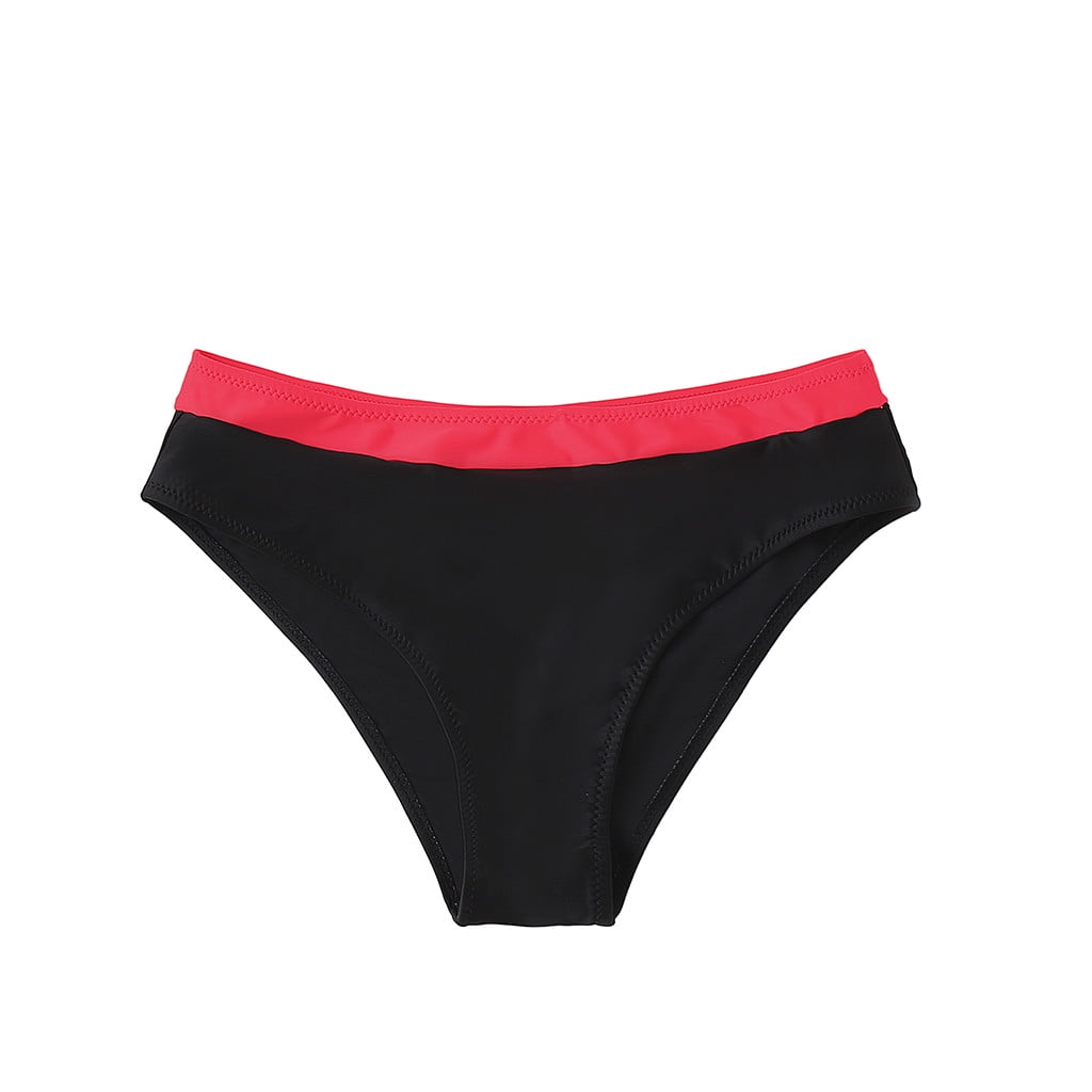 MSJUHEG Swimsuit Bottoms for Women,Vintage Swim Bottom,Ruched Scrunch ...