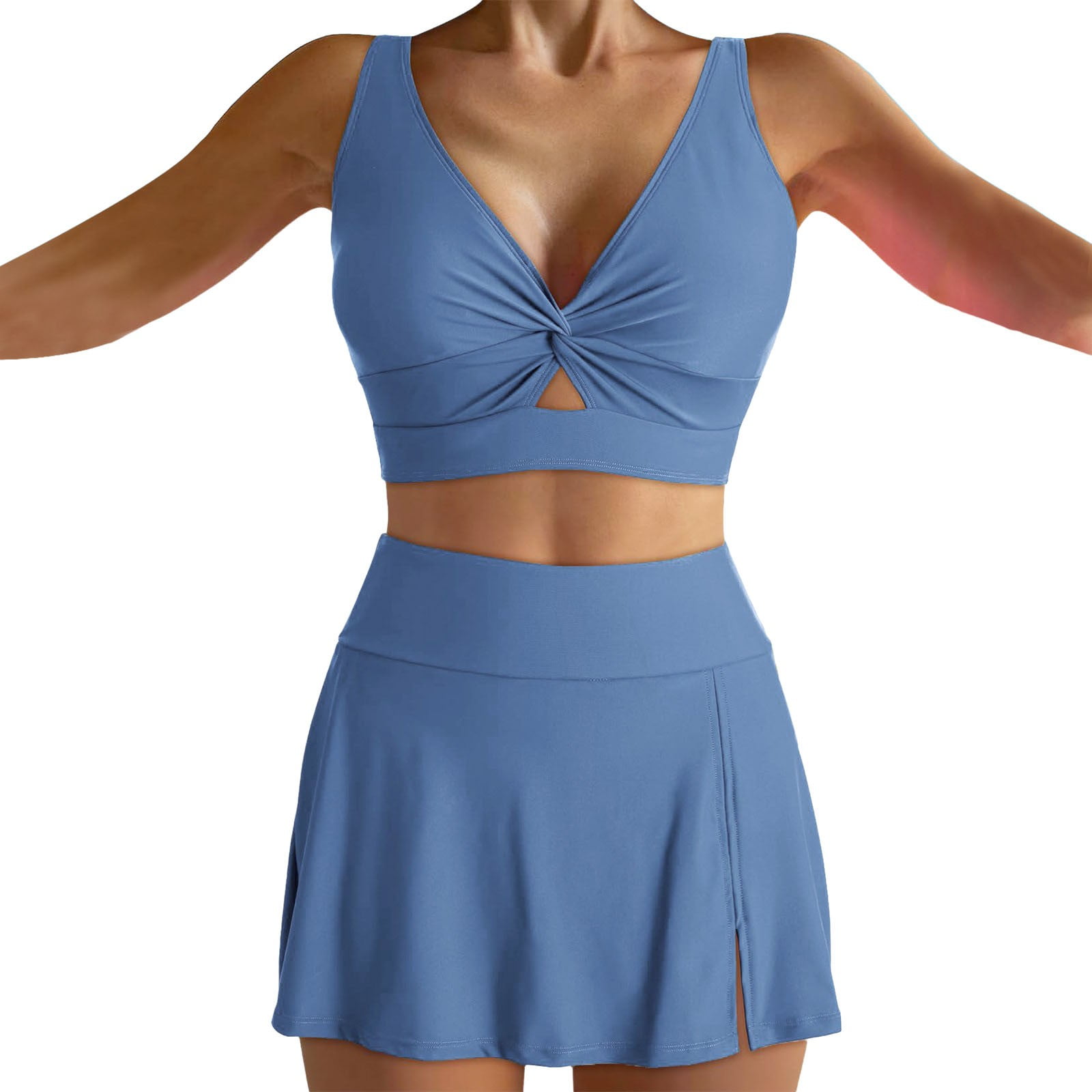 MSJUHEG Swimsuit Dress,Swimsuits for Women with Skirt,Bathing Suit with Skirt,One Piece Swimsuit ...