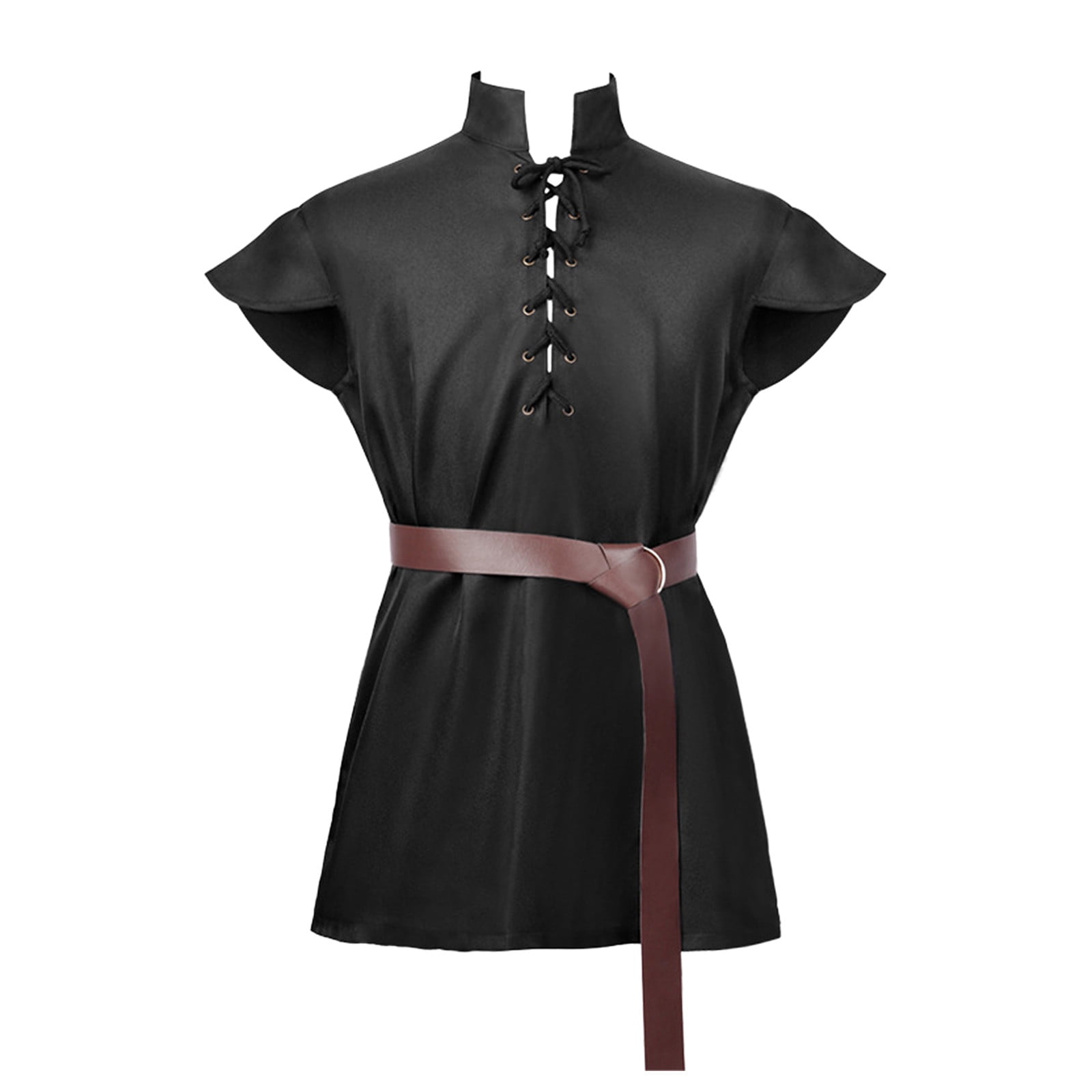 MSJUHEG Tank Tops Men Mens Vest Round Neckline Long Sleeve Mens ...