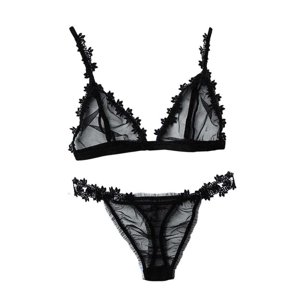 Msjuheg Underwear Women Womens Lingeries Women Embroidered Applique