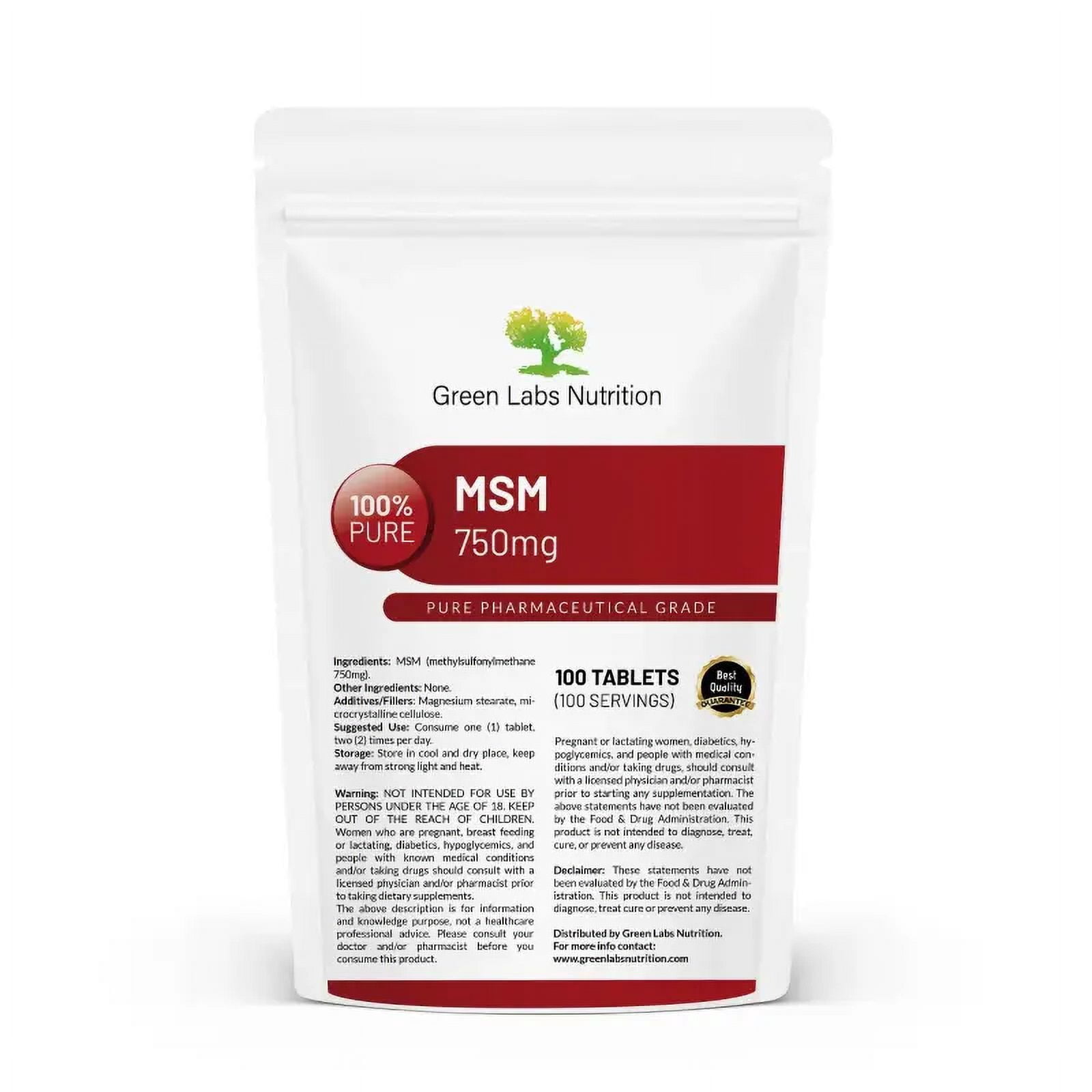 Msm_750Mg_Tablets_Joint_Regeneration_Antioxidant_Collagen_Synthesis_100 ...
