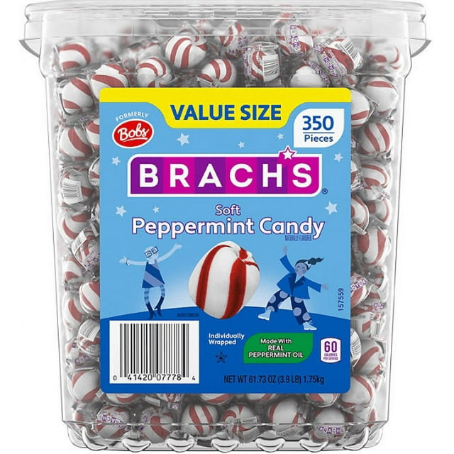 MSM Products Brach's Soft Peppermint Candies, 350 pcs. - Walmart.com