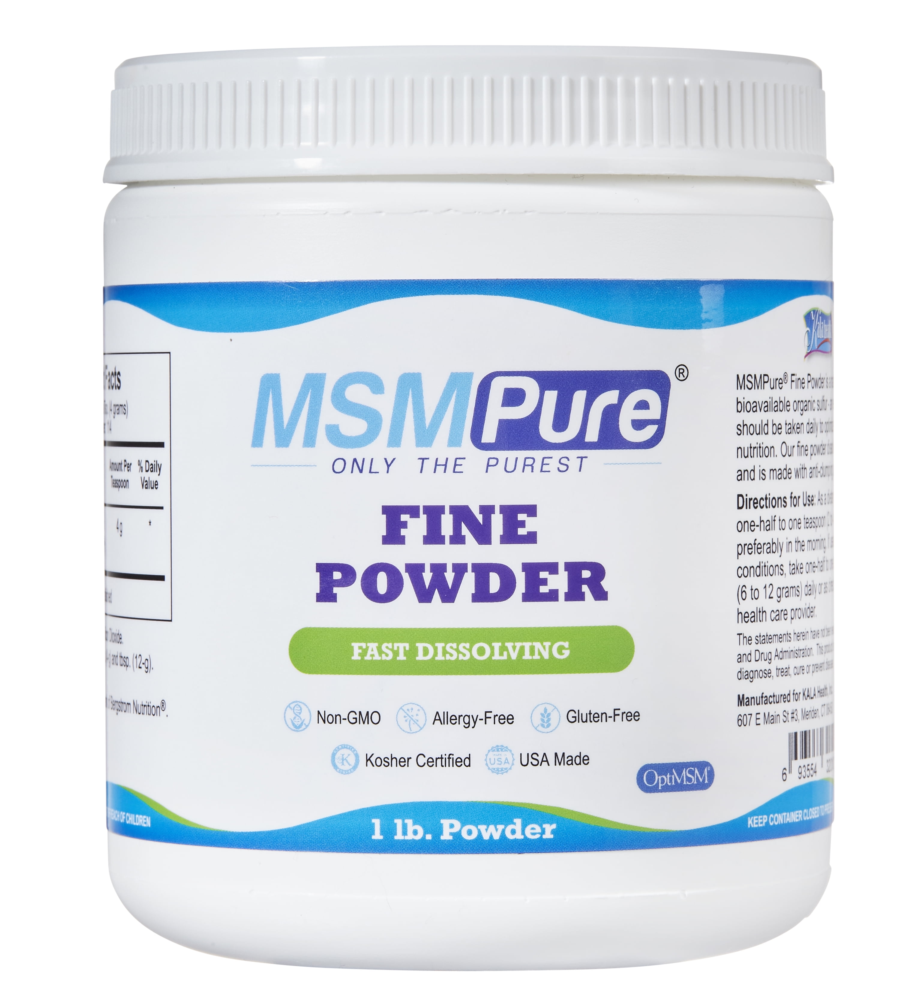 MSMPure Fine Powder Crystals 1 lb. - Walmart.com