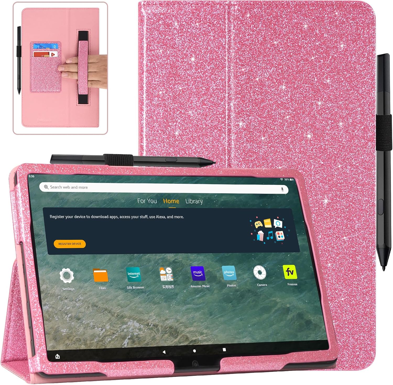 MSOL Case for Amazon Fire Max 11 Tablet (Only for 13th Generation 11 ...