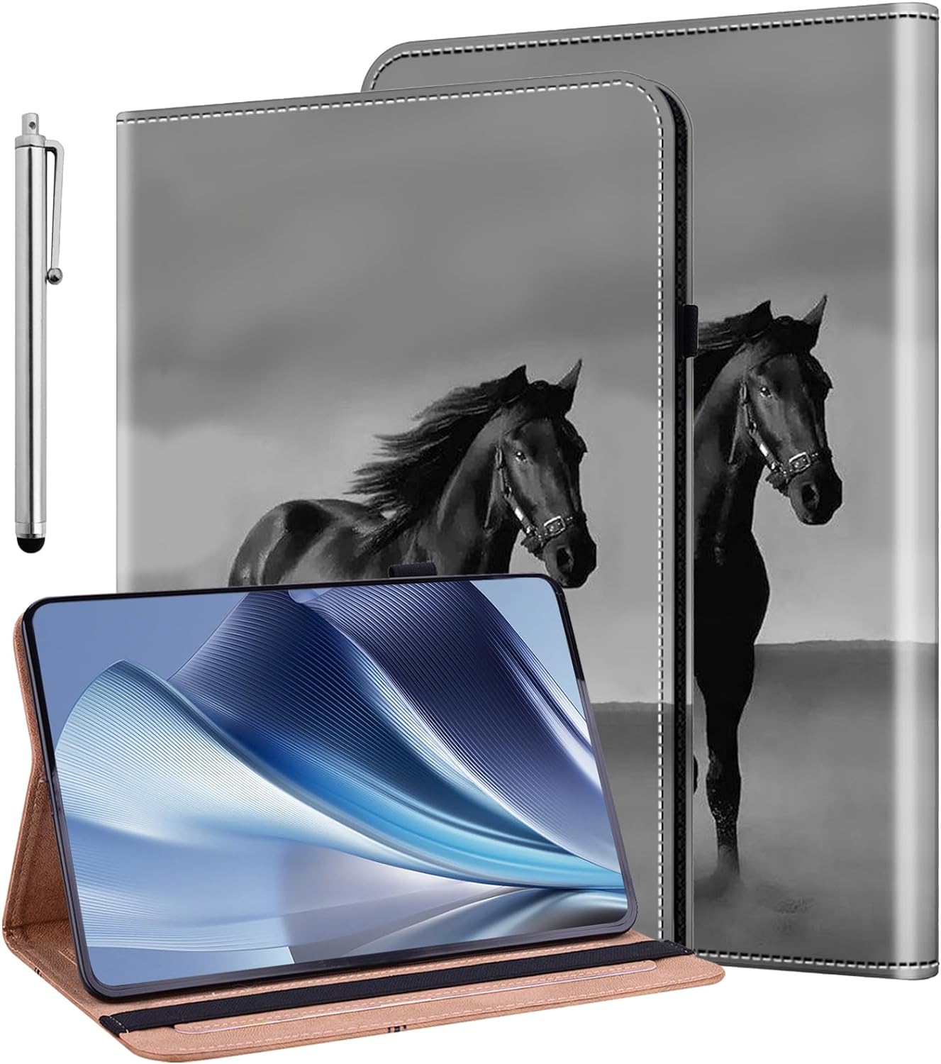 MSOL Case for Samsung Galaxy Tab S9 FE Plus/Samsung Tab S9 Plus 12.4 ...