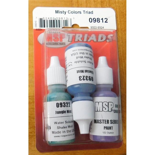 MSP Core Colors Paint, Misty Colors Triad - Walmart.com