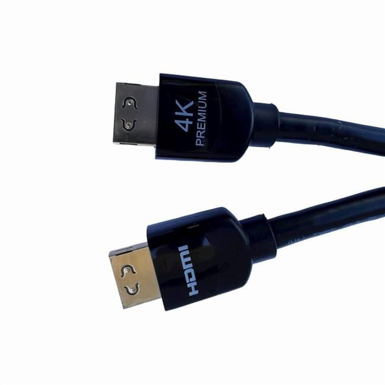 MSP Proline MSP4K01 1 ft. 4K 18Gbps HDR 28AWG HDMI Premium Cable ...